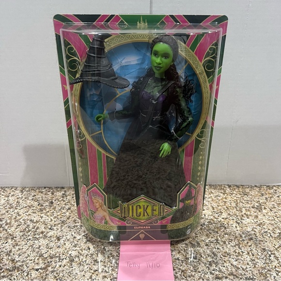 Mattel | Toys | Mattel Wicked Elphaba Doll | Poshmark